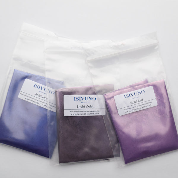 Shades of Violet Mica Sampler - Isivuno Naturals