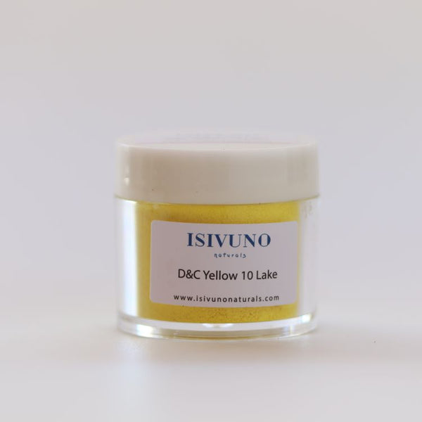 D & C Yellow No. 10 Lake - Isivuno Naturals